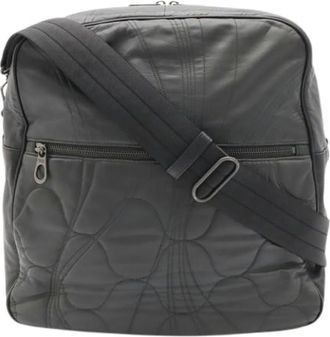 Bottega Veneta Sac bandouli&egrave;re matelass&eacute; Pre-owned - Homme - Pre-owned - Gris - Taille: ONE Size