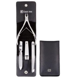 Zwilling Zwilling - Manik&uuml;re Pedik&uuml;re Set 4tlg. mit Nagelknipser, Leder