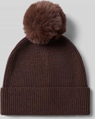 s.Oliver Black Label M&uuml;tze mit gro&szlig;em Bommel