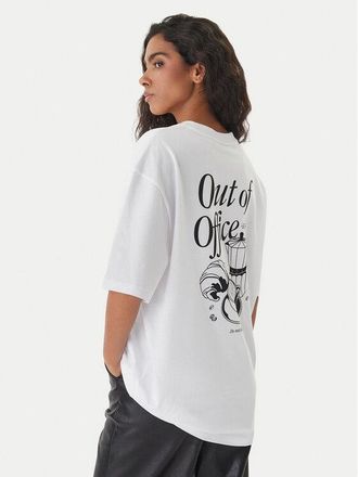 HUGO BOSS T-Shirt 50560772 Wei&szlig; Oversize
