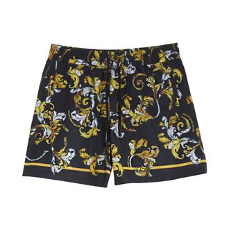 Versace Jeans Couture Barocco Print Elastische Taille Shorts - - Shorts - Herren - Mehrfarbig - 3XL