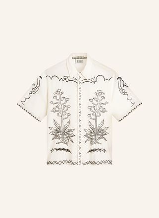 Scotch & Soda Kurzarm-Hemd Comfort Fit beige