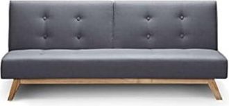 Menzzo Yazu Sofa, Stoff, dunkelgrau, 182