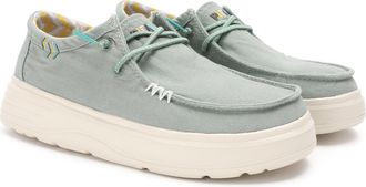 Walk In Pitas | Natal | Damen-Mokassins | Bootsschuhe | Toe Shoes | Slip on Loafer | Sneakers | Sommerschuhe | Schlupfschuhe | Freizeitschuhe | PITAS Schuhe | Gr&uuml;n 