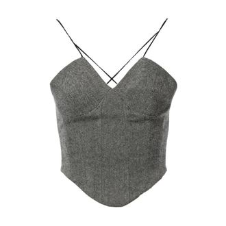 Ermanno Scervino &Auml;rmelloses Top - - Tops - Damen - Schwarzk - S