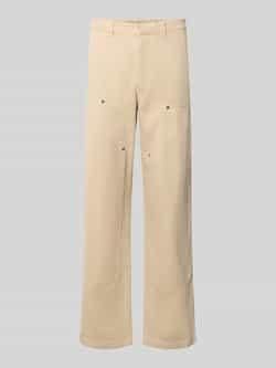 Wood Wood Straight Fit Jeans mit Beintaschen