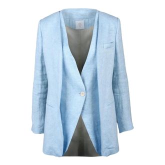 Eleventy Damen, Jacken, Blau, SGr&ouml;&szlig;e