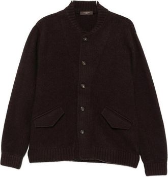 Zanone Manteau Court - Marron