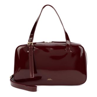 A.P.C. Small Grace Umh&auml;ngetasche - - Bags - Damen - Rot - ONE SIZE