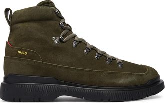 HUGO BOSS Schn&uuml;rschuhe HUGO Nash 50573098 Dunkelgr&uuml;n