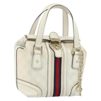 Gucci Sac &agrave; main Vintage Pre-owned - Femme - Pre-owned - Blanc - Taille: ONE Size
