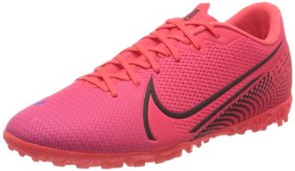 Nike Herren Vapor 13 Academy TF Fußballschuhe, Rot (Laser Crimson/Black-Laser Crim 606), 40.5 EU