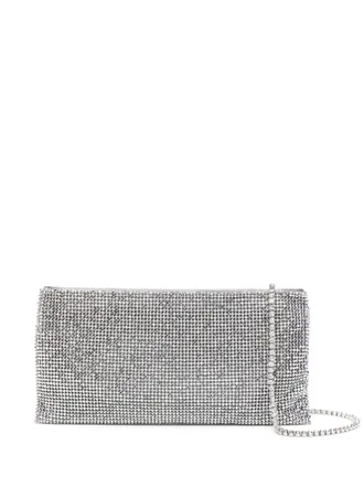 Benedetta Bruzziches pochette strass&eacute;e Your Best Friend - Argent