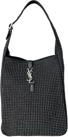 Saint Laurent Crossbody Bags - Saint Laurent medium hobo bag LE 5 a 7 black rivet - Gr. unisize - in Schwarz - f&uuml;r Damen
