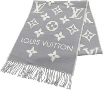 Louis Vuitton Pre-owned Stole - Femme - Pre-owned - Gris - Taille: ONE Size