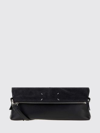 Maison Margiela Pochette 5AC en cuir de veau et daim avec bandouli&egrave;re