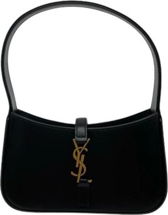 Saint Laurent Sac bandouli&egrave;re vintage Pre-owned - Femme - Pre-owned - Noir - Taille: ONE Size