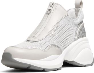 Michael Kors ZUMA Slip ON Trainer Silver Damen, EU 40.5