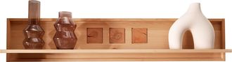 M&ouml;belando Wandboard WZ-0315 aus Kernbuche in Natur ge&ouml;lt. Abmessungen (BxHxT) 178x30x22 cm