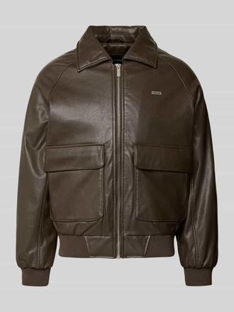 Pegador Regular Fit Jacke in Leder-Optik Modell MORANO