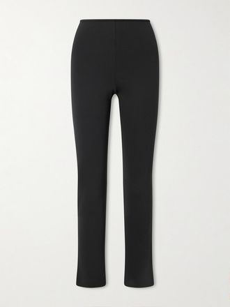 FFORME Aline Hose Mit Geradem Bein Aus Scuba - Schwarz