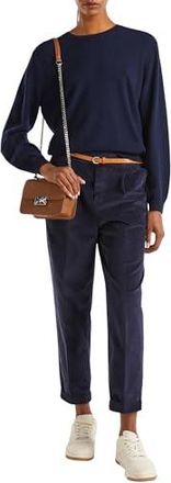 Benetton Maillot G/C M/L 1002d10bg Sweater, Bleu, X-Large Femme