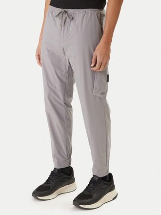 HUGO BOSS Stoffhose T_Urbanex-Cargolight 50508339 Grau Tapered Fit