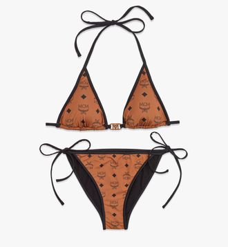 MCM Bikini mit Monogramm-Print