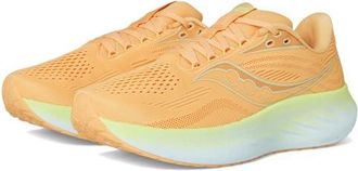 Saucony Chaussures de Course Ride 18 pour Femme, Pêche/Soleil, 40 EU