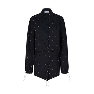 The Attico Damen, Blusen & Hemden, Schwarzk, 2XSGröße