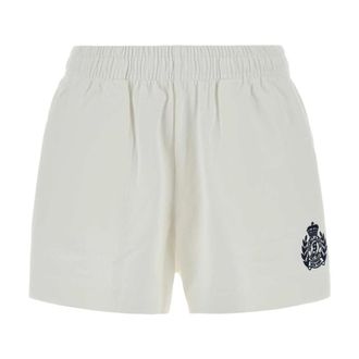 Sporty & Rich Femme, Shorts, Blanc, Taille: 42 FR Short Shorts