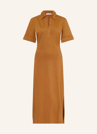 Reiss Reiss Hemdblusenkleid Astrid braun