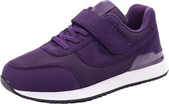 Generic [Tiangong Light Dance] Chaussures de sport d&eacute;contract&eacute;es respirantes et l&eacute;g&egrave;res en toile pour homme, violet, 37.5 EU