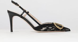 Valentino Garavani VLogo Signature Slingback-Pumps aus Spitze mit Stiletto-Absatz