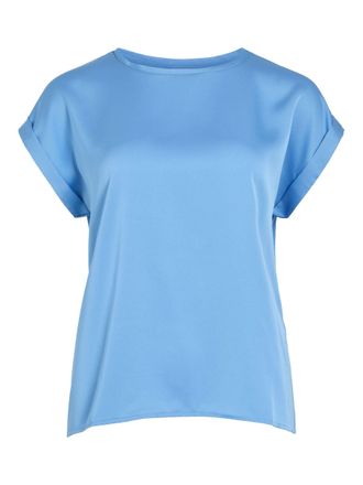 Vila Viellette S/S Satin Top - Noos