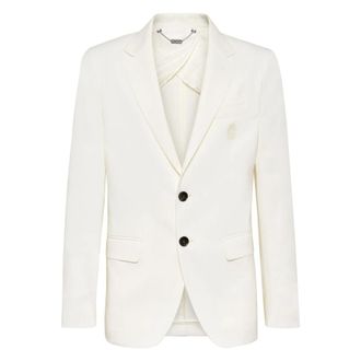 Billionaire Boys Club Homme, Vestes, Blanc, Taille: 3XL Wool Blazer LS