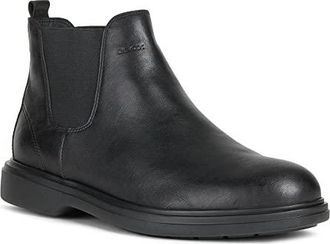 Geox Homme U Ottavio C Bottines, Black, 44 EU