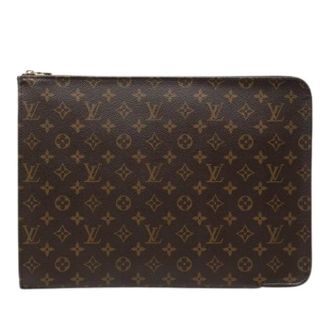 Louis Vuitton Sac pochette Monogram pr&eacute;-poss&eacute;d&eacute; - Femme - Pre-owned - Brun - Taille: ONE Size