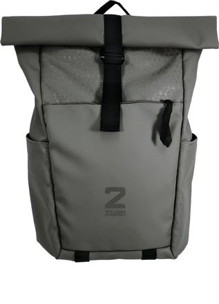 zwei Unisex Rucksack JONA JOR350 - Laptop-Rucksack 15 mit Rolltop, Seiteneingriff, Volumenerweiterung, gepolstertem Rücken & Gurten - wasserabweisend & rob