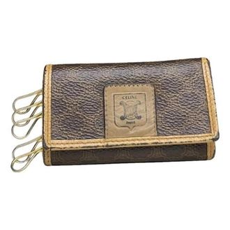 Celine Pre-owned Leder Schl&uuml;sselhalter - - Pre-owned - Damen - Braun - ONE SIZE