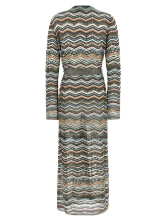 Missoni Chevron Lam&eacute; Cardigan - Multicolor