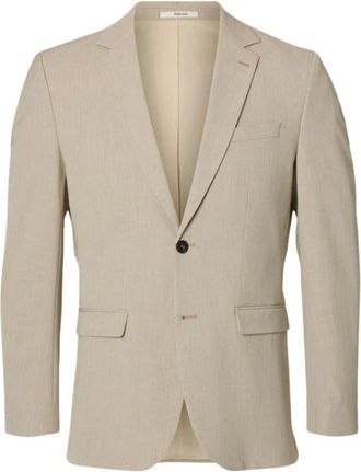 Selected Homme, Vestes, Beige, Taille: 4XL Liam Slim Flex Blazer