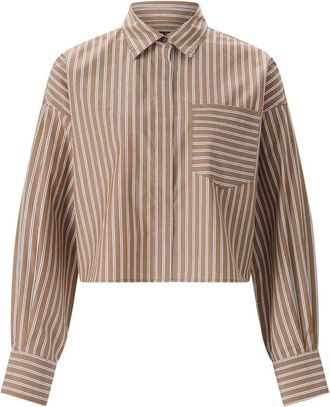Rag & Bone Femme, Blouses et Chemises, Brun, Taille: 42 FR Chemisier Court