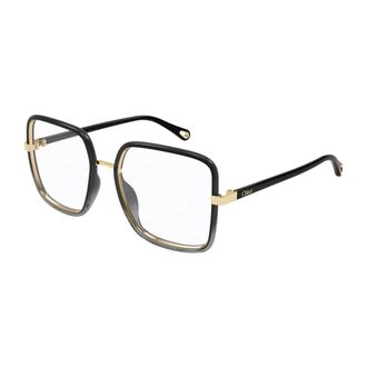 Chlo&eacute; Square Frame Glasses - - Accessories - Damen - Schwarzk - 55 MM