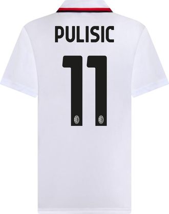 A.C. Milan Stadium Replica Ausw&auml;rtstrikot, Saison 2024/25, Pulisic 11, M
