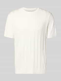 Lindbergh Strickshirt aus Viskose-Mix mit Rundhalsausschnitt