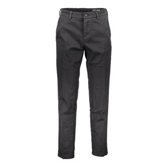 North Sails Schwarze Slim Fit Herrenhose - - Trousers - Herren - Schwarzk - W31