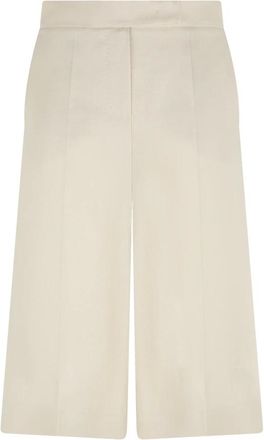 Max Mara Femme, Shorts, Beige, Taille: 34 FR Linen Shorts