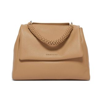 Orciani Sac Sense Scooby Media en cuir couleur biscuit