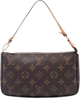 Louis Vuitton Pre-owned Pochette Accessoires - Femme - Pre-owned - Brun - Taille: ONE Size